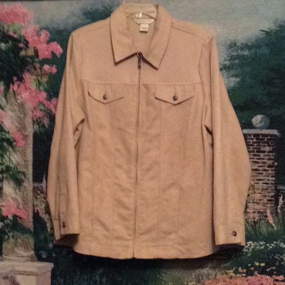Allison Daley | Jackets & Coats | Allison Daley Beige Jacket | Poshmark